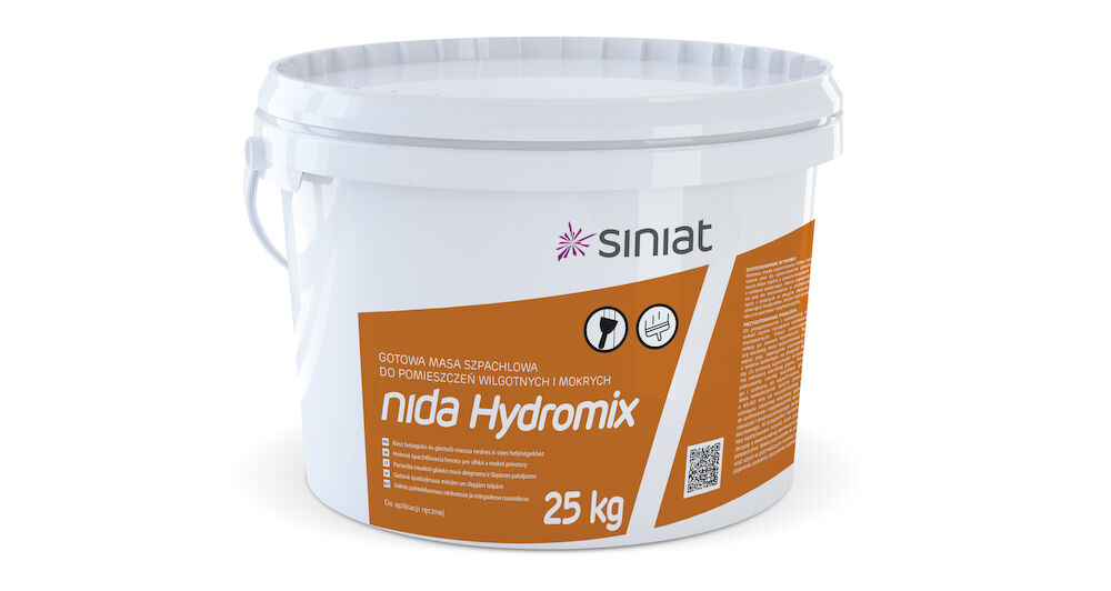 Gotowa masa szpachlowa Nida Hydromix - Siniat | Nida